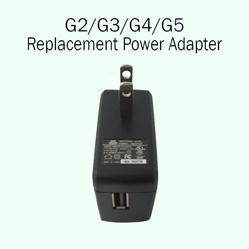 G2-G5 Replacement Power Adapter (MSRP)